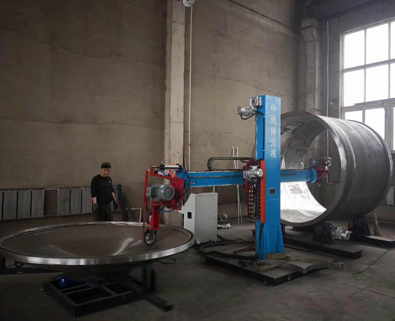 ADV Shell And Dish End Grinding Machine