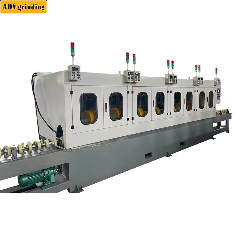 Environment Automatic Round pipes polishing machine with wet process