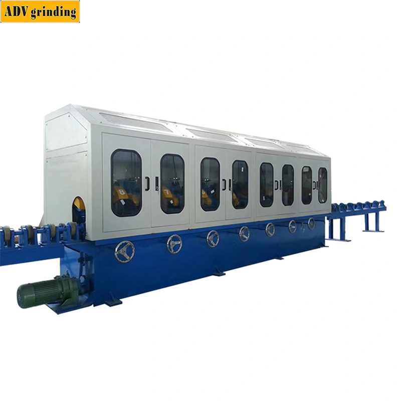 Environment Automatic Round pipes polishing machine with wet process