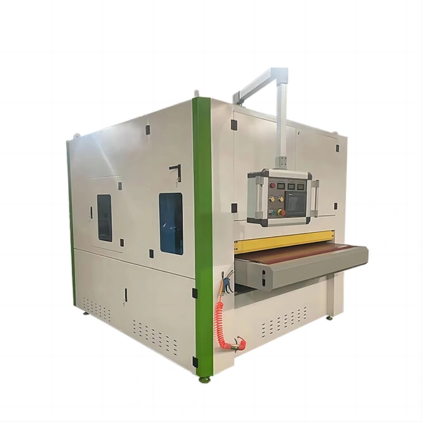 Automatic laser cutting sheet metal edge rounding deburring machine