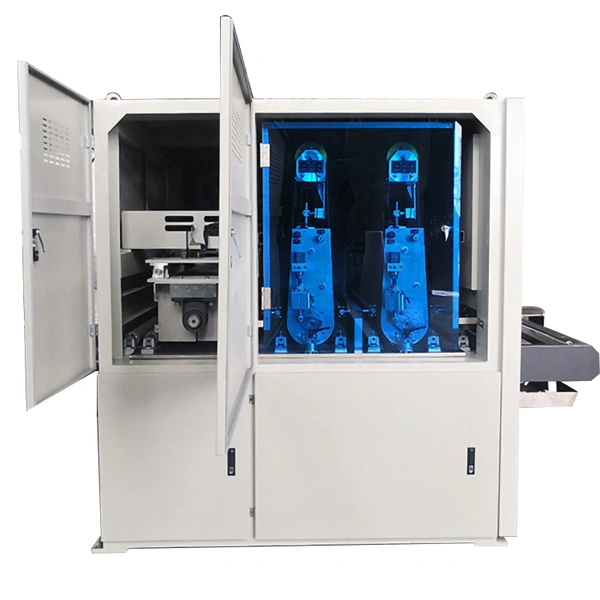 Automatic metal brushed stainless steel hairline polishing machine