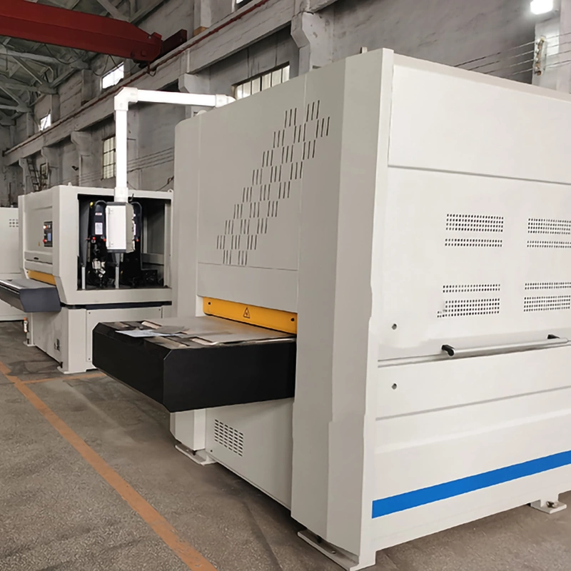 Automatic metal brushed stainless steel hairline polishing machine