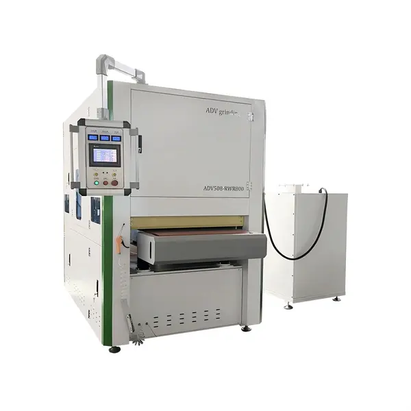 RWR series sheet metal edge deburring and surface finishing machine