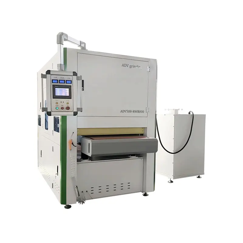 RWR series sheet metal edge deburring and surface finishing machine
