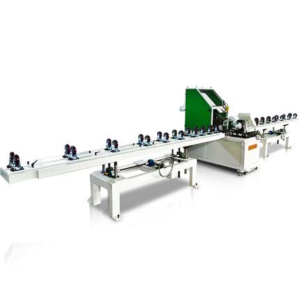 Aluminum profile buffing polishing machine before anodizing treatment