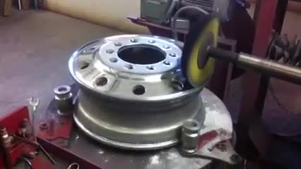 ADV wheel hub rim polishing machine